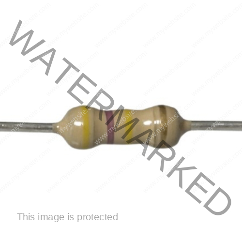 470K 0.5W Carbon Film Resistor (470K 1/2W CFR Resistor) - SRK ELECTRONICS