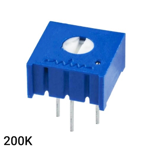 3386 Potentiometer 200K Trimpot - SRK ELECTRONICS