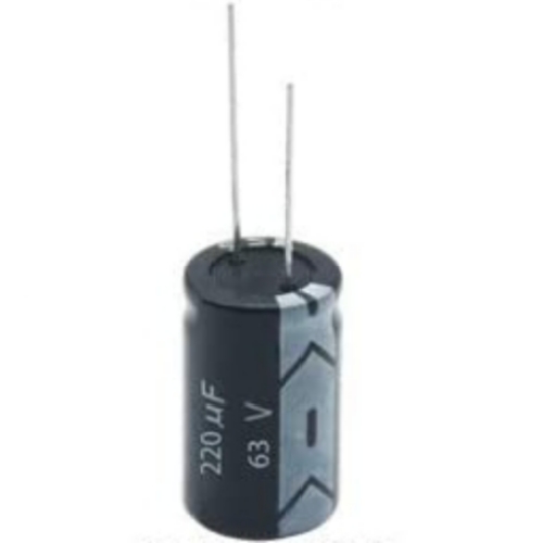 220uf 63V Electrolytic Capacitor - SRK ELECTRONICS