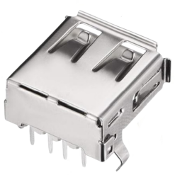 USB Type A Female Connector Right Angle - SRK ELECTRONICS